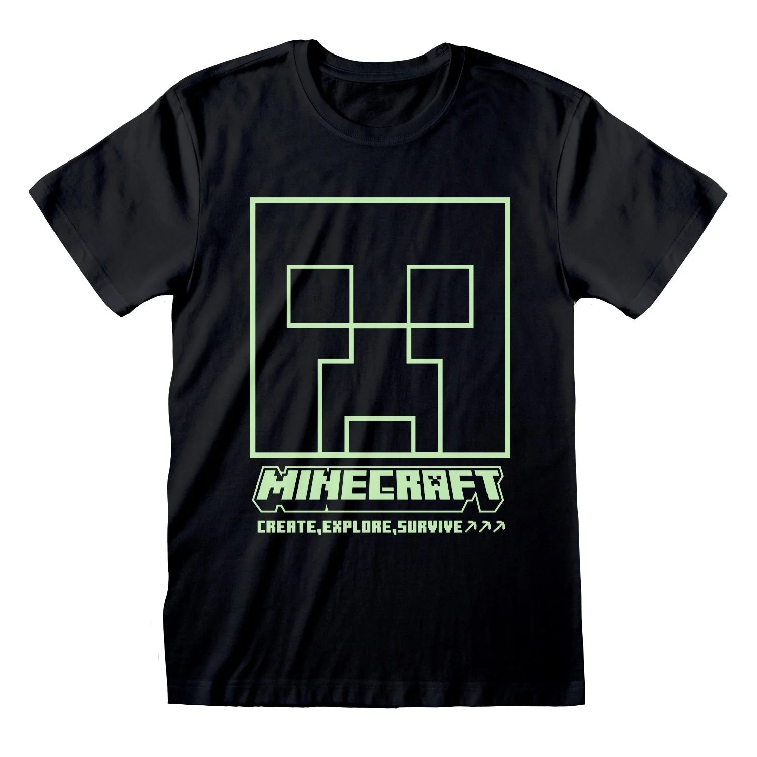 GLOW IN THE DARK - MINECRAFT - T-SHIRT – Complete Apparel