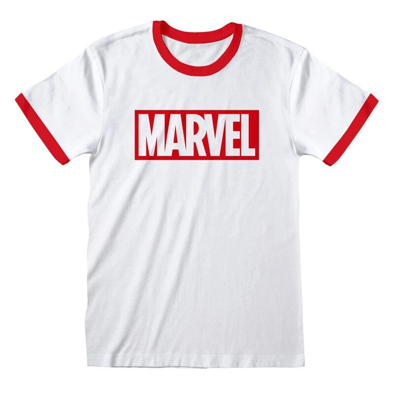 Official Marvel Comics Original Logo Graphic T-Shirt Fan Apparel Merch ...