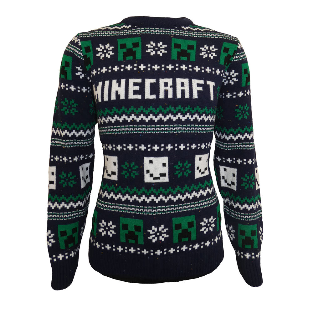 Minecraft - Pattern Knitted Jumper – Complete Apparel